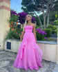 simple pink prom dress,modest evening dresses fg1002 – formalgowns