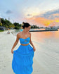 Elegant Two Piece Long Prom Dress,Summer Beach Dress fg5555 – formalgowns