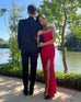 Red Long Prom Dresses With Split fg4218 – formalgowns