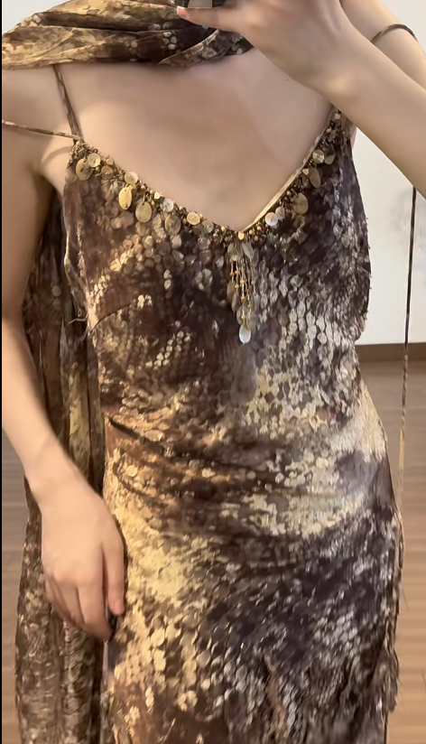 Vintgae Prom Party Dress Chiffon Evening Dress Birthday Outfit fg8713 ...