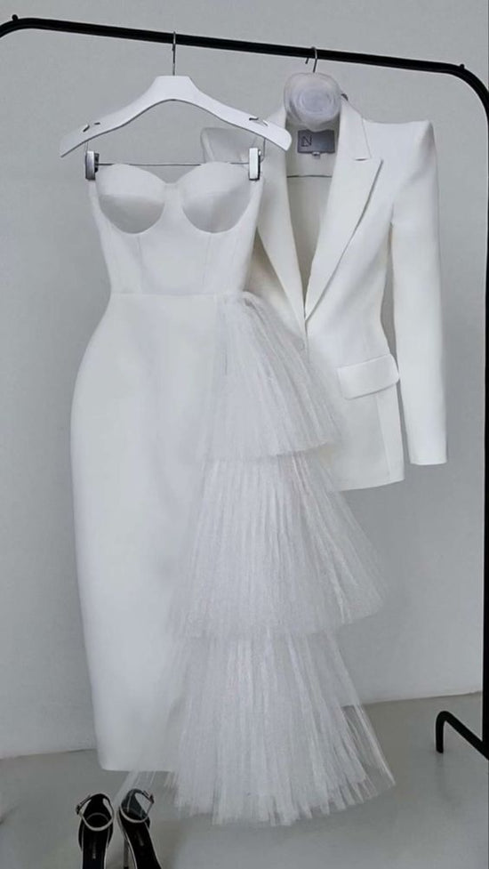 White evening dress Sexy Prom Dress fg2873 – formalgowns